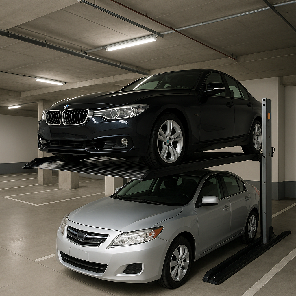 Cuál es el elevador para autos ideal en espacios reducidos - SERRETECNO Elevadores