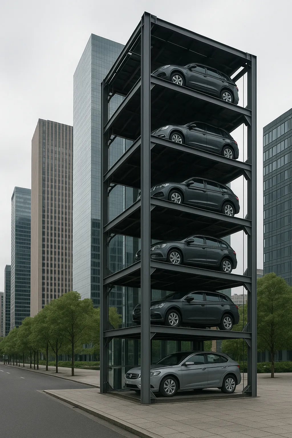 Torres automatizadas el futuro del estacionamiento urbano - SERRETECNO ...